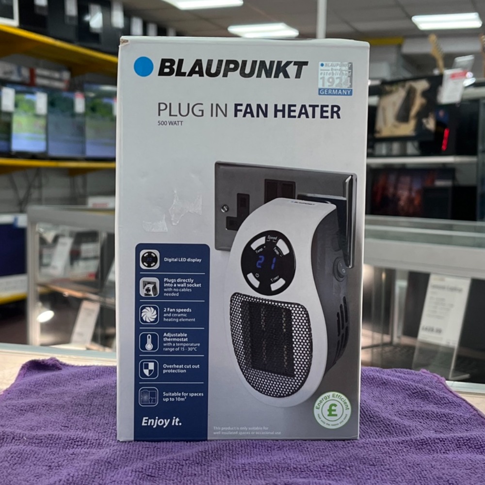Pre-owned Blaupunkt Plug-In Fan Heater - Own4Less